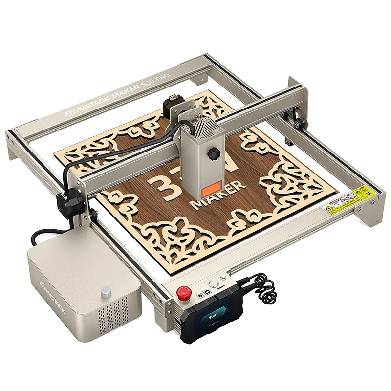 ATOMSTACK-MAKER-S30-X30-A30-PRO-Laser-Engraver-33W-Engraving-Machine-Automatic-Air-Assist-Pump ...