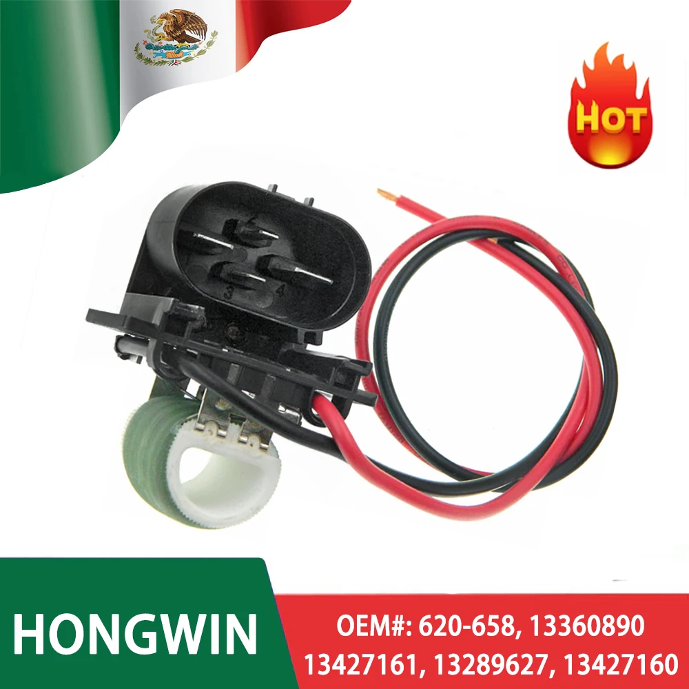 13427161 Radiator Heater Fan Relay Resistor Connector Plug For ...