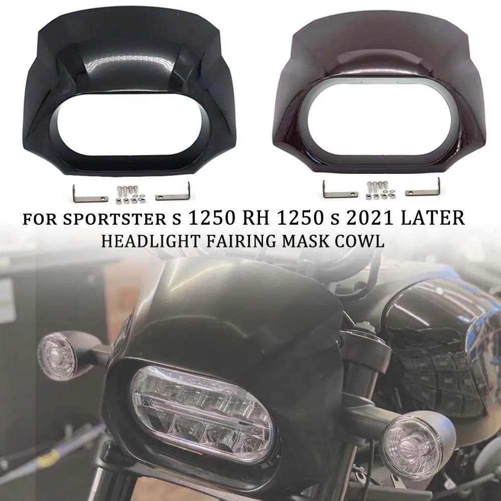 Sportster-S-1250-Lamp-Mask-Headlight-Fairing-Mask-Cowl-For-Sportster-S ...