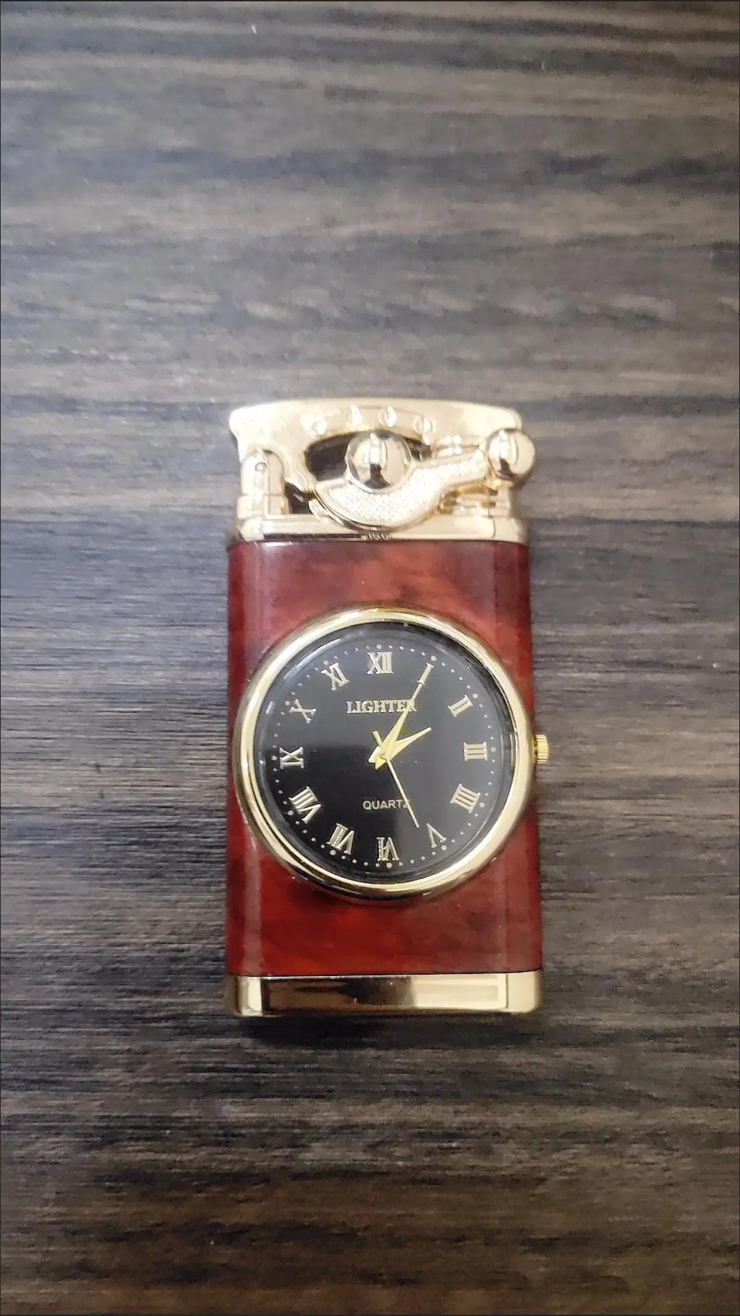 2in1 Elegant Windproof Lighter Watch – Mavigadget