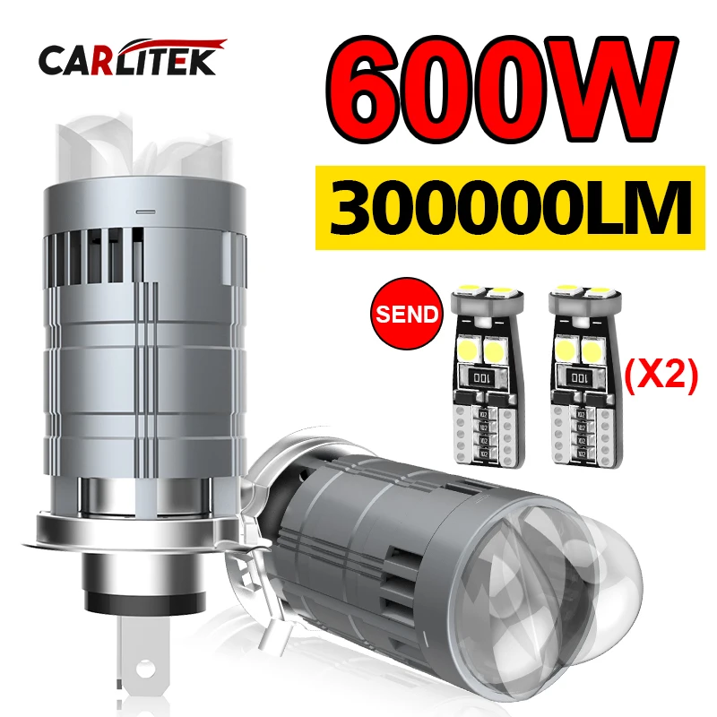 H4-LED-Projector-Mini-Lens-Auto-H4-LED-Headlight-Bulb-Kit-Conversion ...