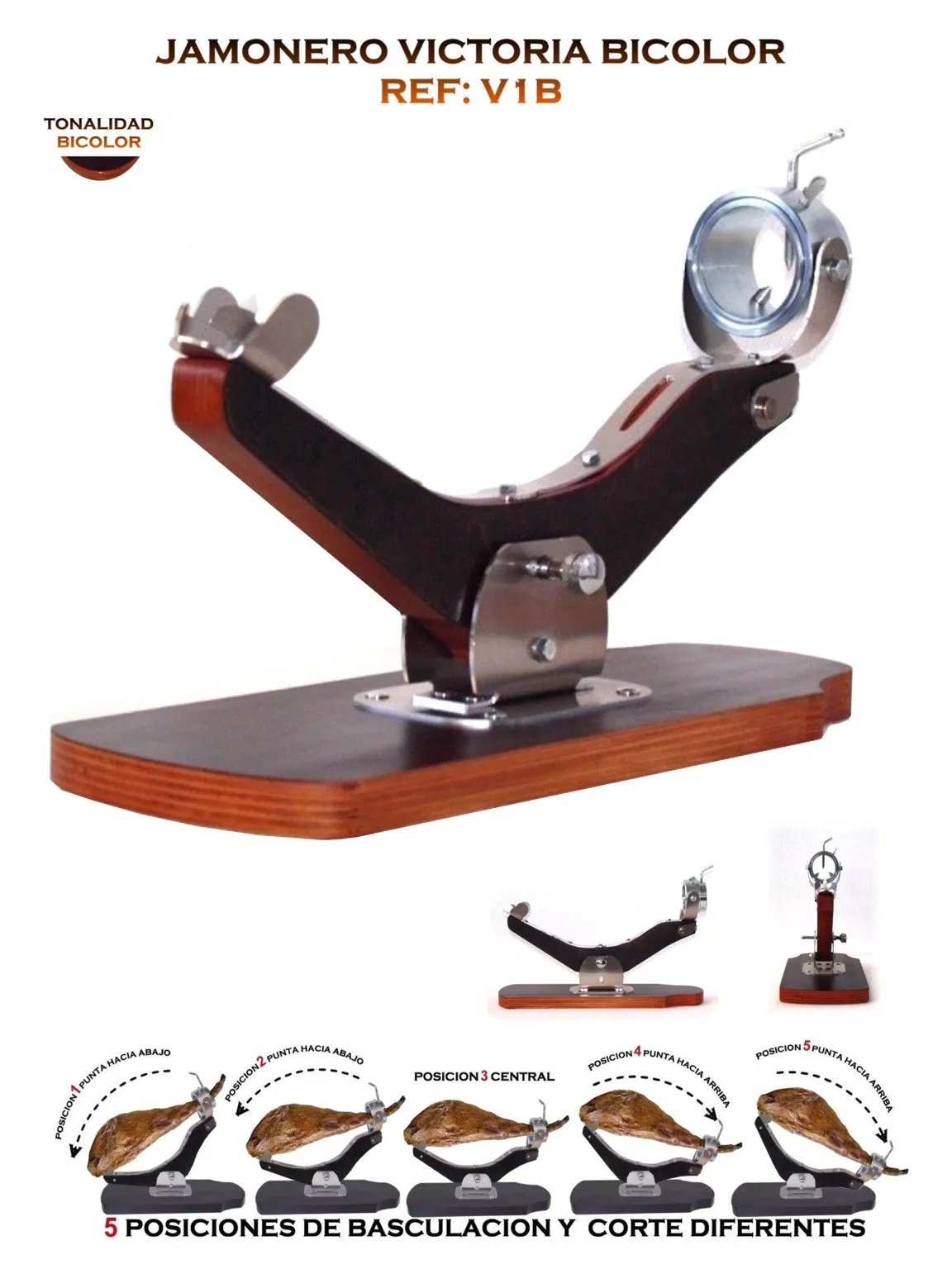 Soporte-jamonero-jamonera-para-cortar-jamon-o-paletilla-giratorio ...