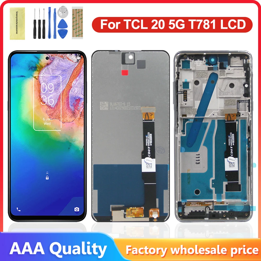 6-67-For-TCL-20-5G-LCD-T781-T781K-T781H-Display-Touch-Panel-Screen ...