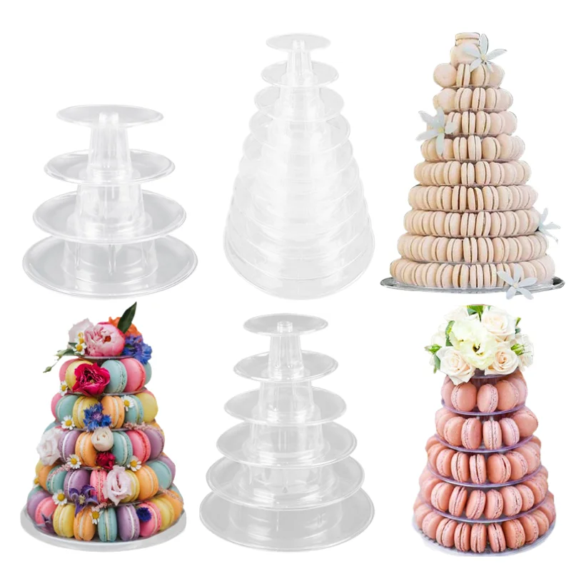 Pvc Macarons Display Tower | Pvc Dessert Decoration | Pvc Cupcake Stand ...