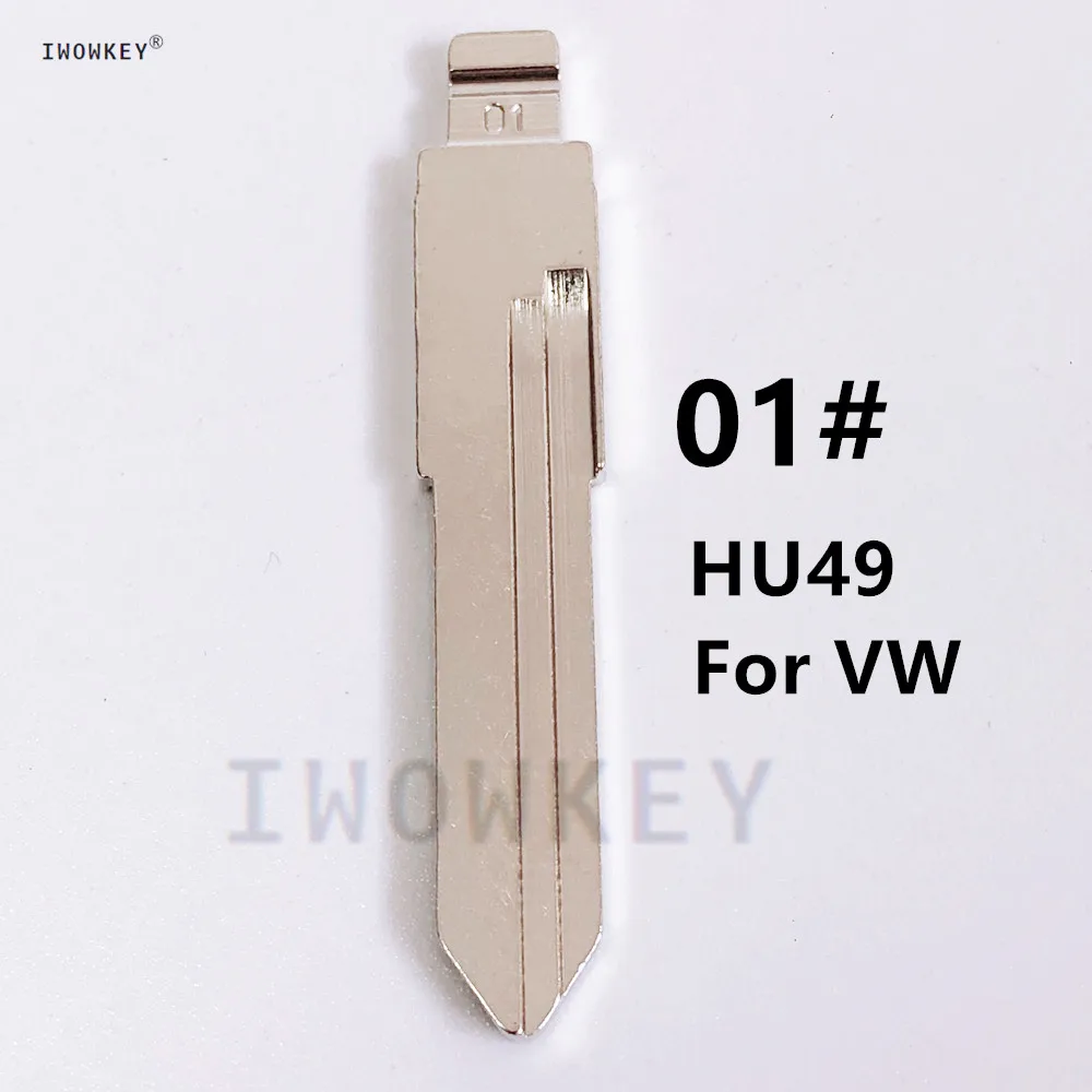 flip KD Blade 01# HU49 For VW Jetta Santana Audi Skoda KEYDI YKD X2 ...