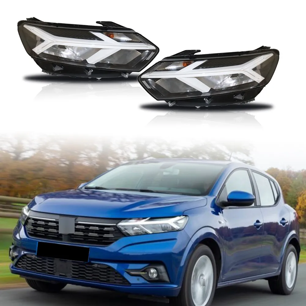 Faro Delantero LED para Renault Dacia Logan Sandero Stepway 2022 2023 ...