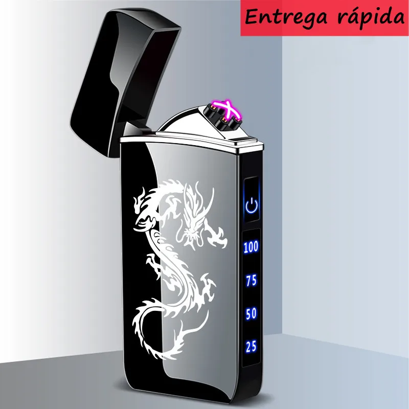 Mechero-el-ctrico-de-Metal-para-exteriores-dispositivo-de-detecci-n-t ...