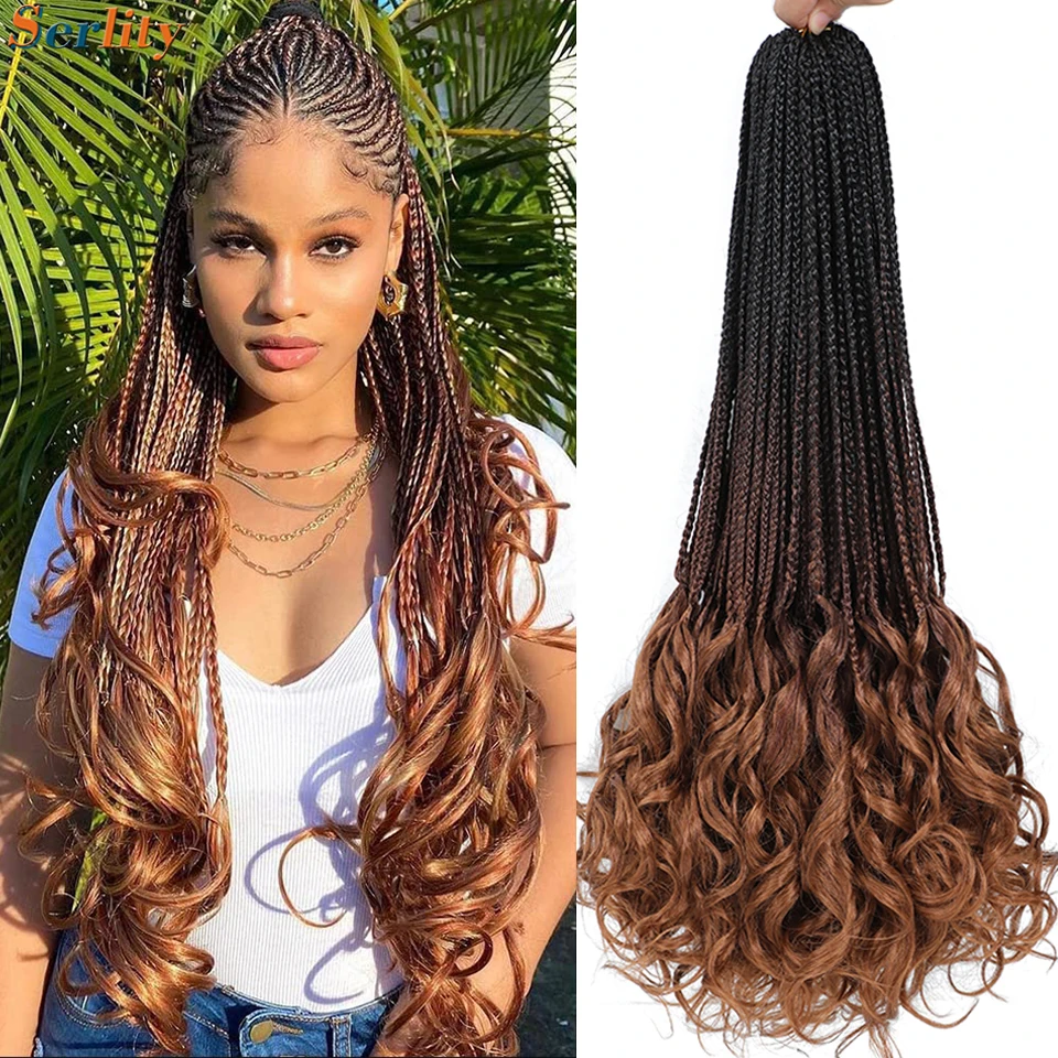 Layered Braids For Black Women