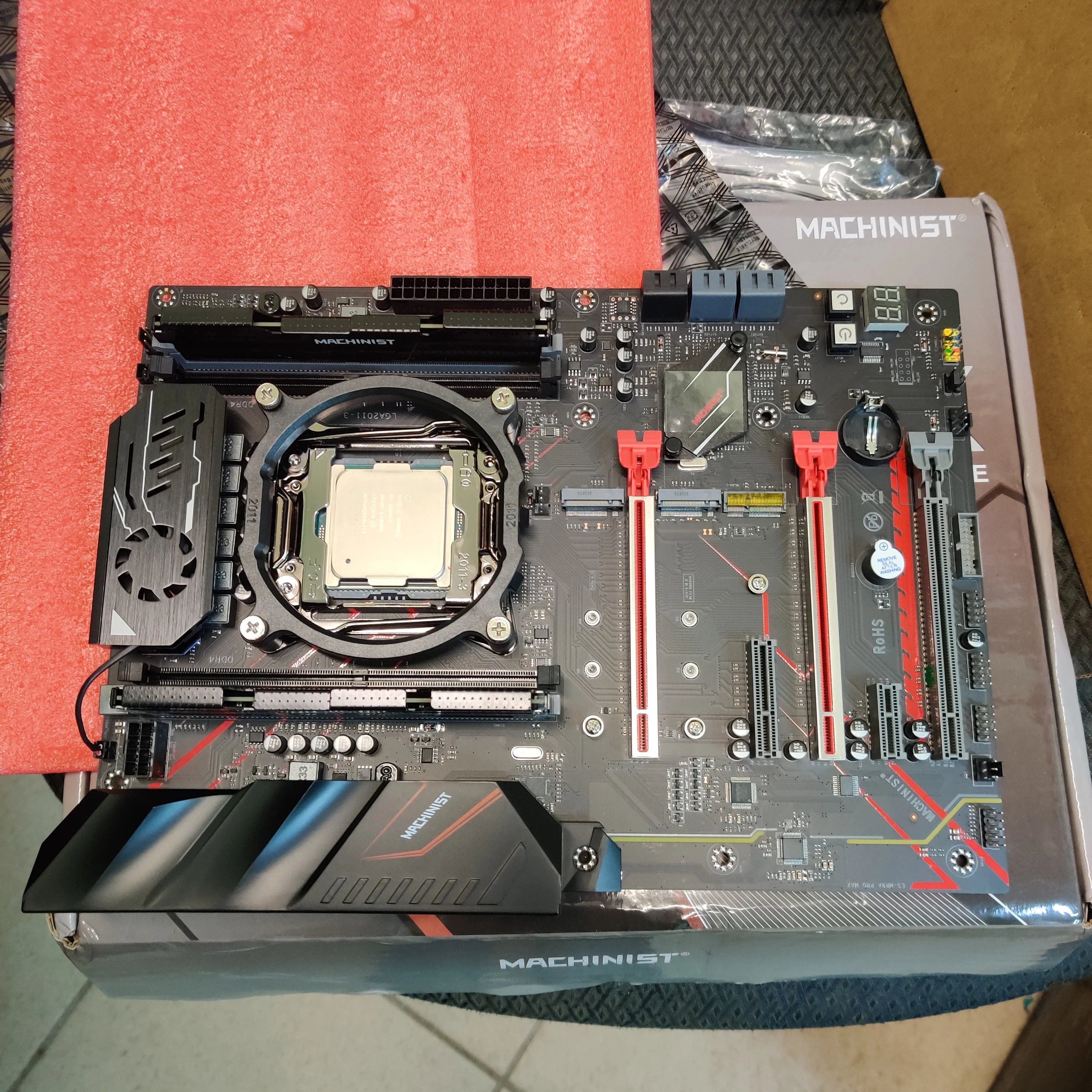 Unbox Machinist X99 Mr9a Pro V2 Max