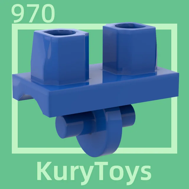 Kury Toys DIY MOC For 970 #1 Building block parts For Body Part Hips