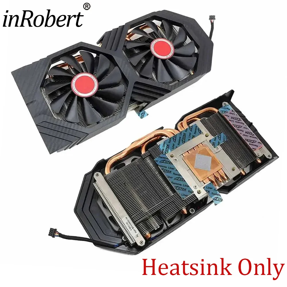 RX580-RX590-GPU-Heatsink-For-XFX-Radeon-RX-590-RX-580-Graphics-Card ...