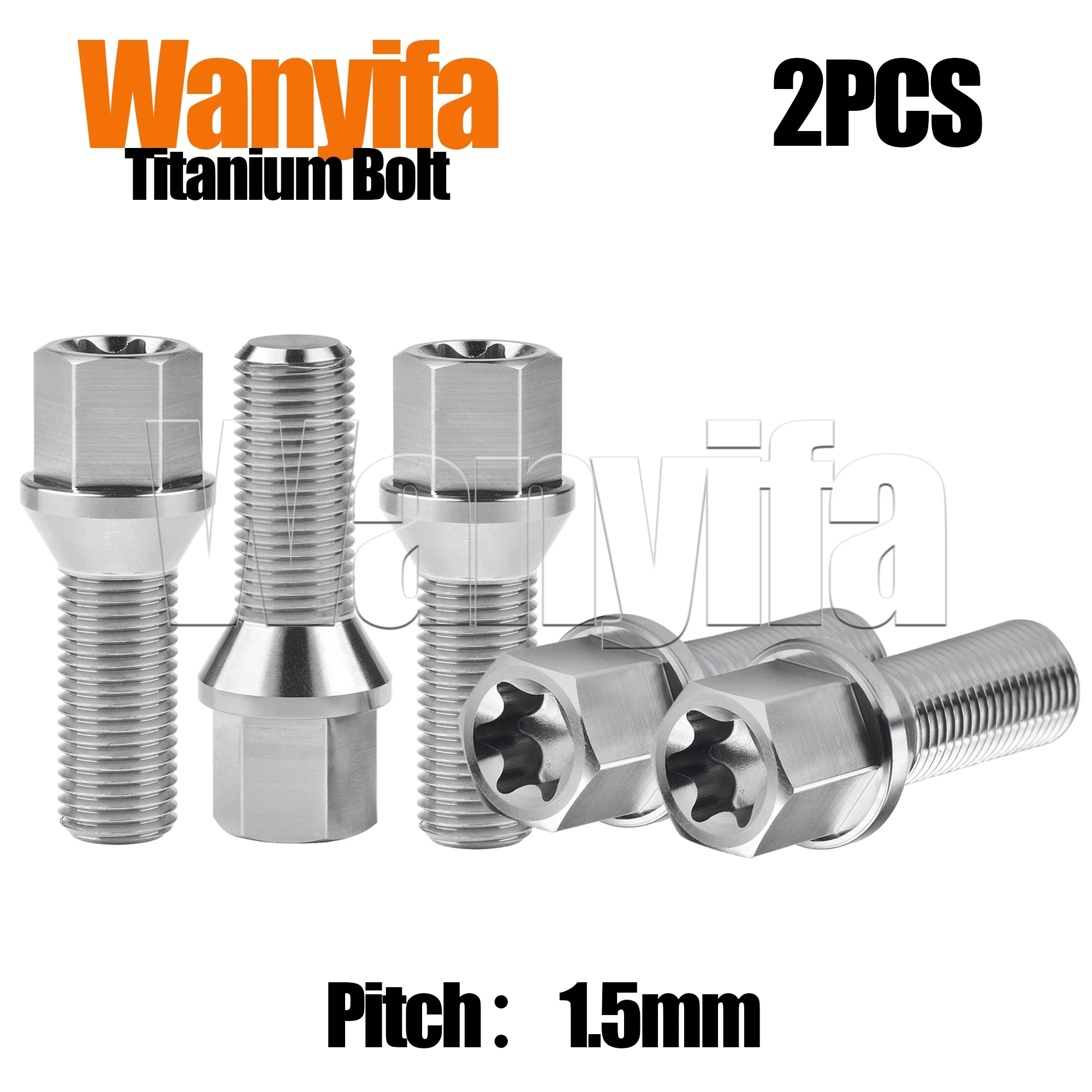 Wanyifa-Titanium-Bolt-M14-Automobile-Wheels-Screws-for-Car-Wheel ...