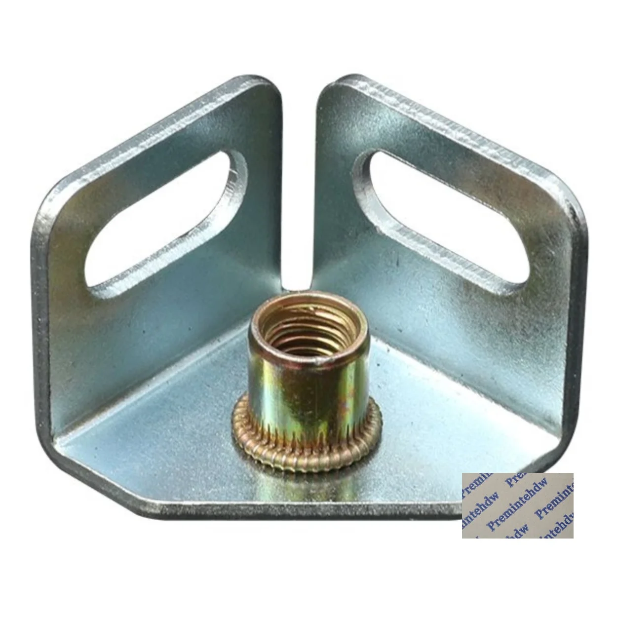 4Pcs-Carbon-Steel-M8-Bracket-Connector-For-DIY-Slotted-Angle-Rack ...