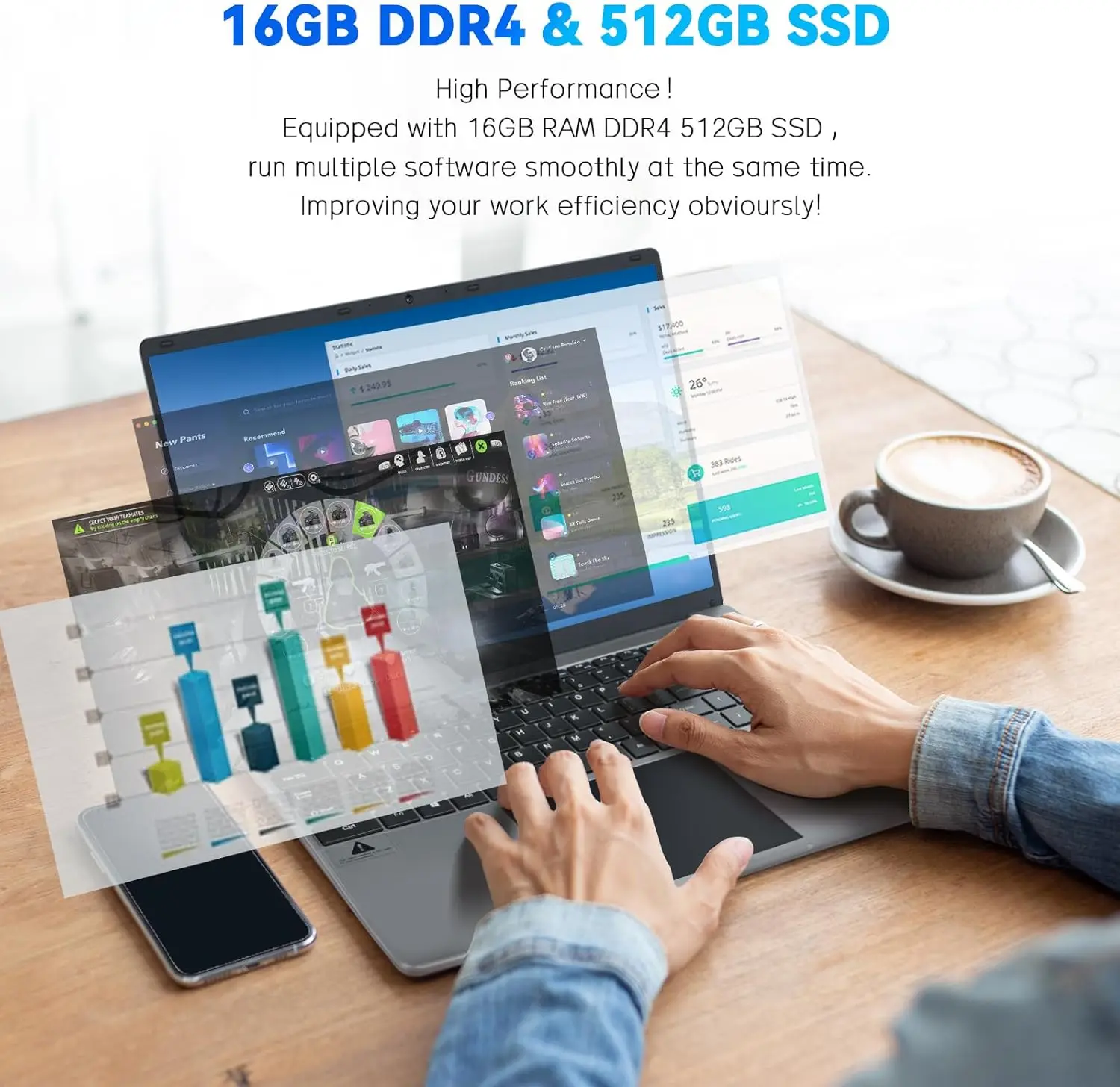 15.6 Inch Laptop Windows 11 Notebook – Gonzo Station Gadget