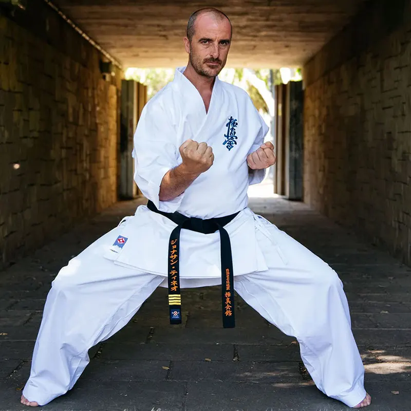 IKF-Kyokushin-Karate-Black-Belt-Embroidery-Japanese-Martial-Arts-Sports ...