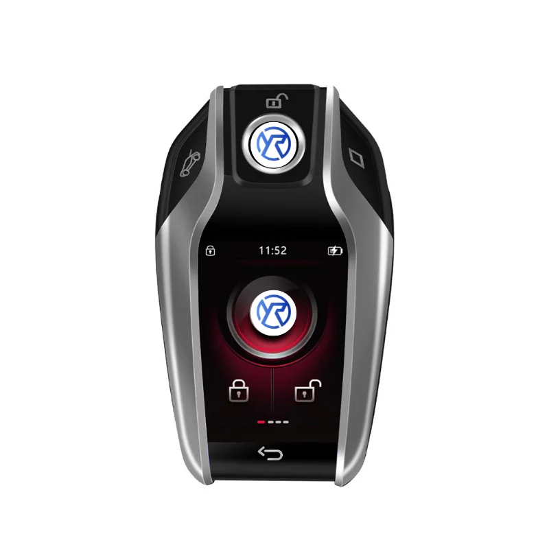 Universal smart car LCD key remote control key for keyless start car HD ...