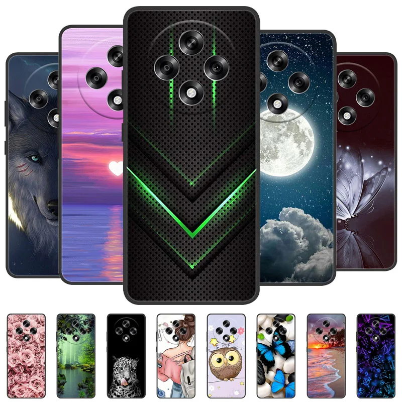 For OPPO Reno 12 F Case Marble Soft Silicone Shockproof Coque For OPPO ...