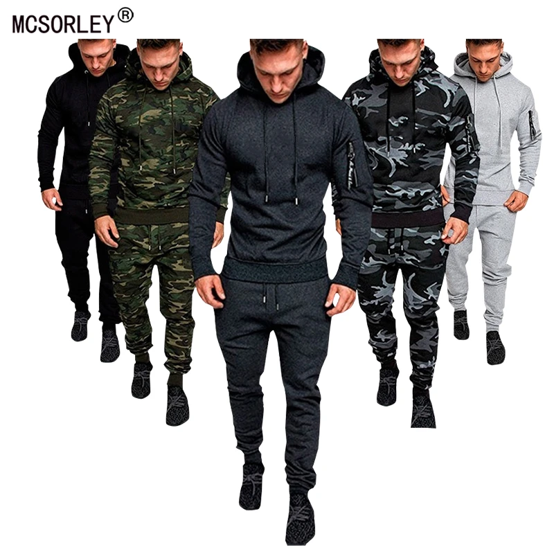 Tracksuit Set Military Men | Camouflage Tracksuit Military | Men ...