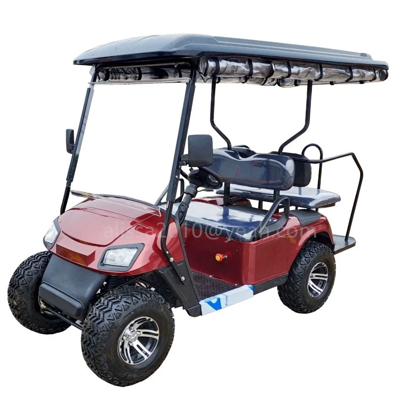 New Energy Golf Cart 48v Lithium Battery Electric Four-wheeled Vehicle ...