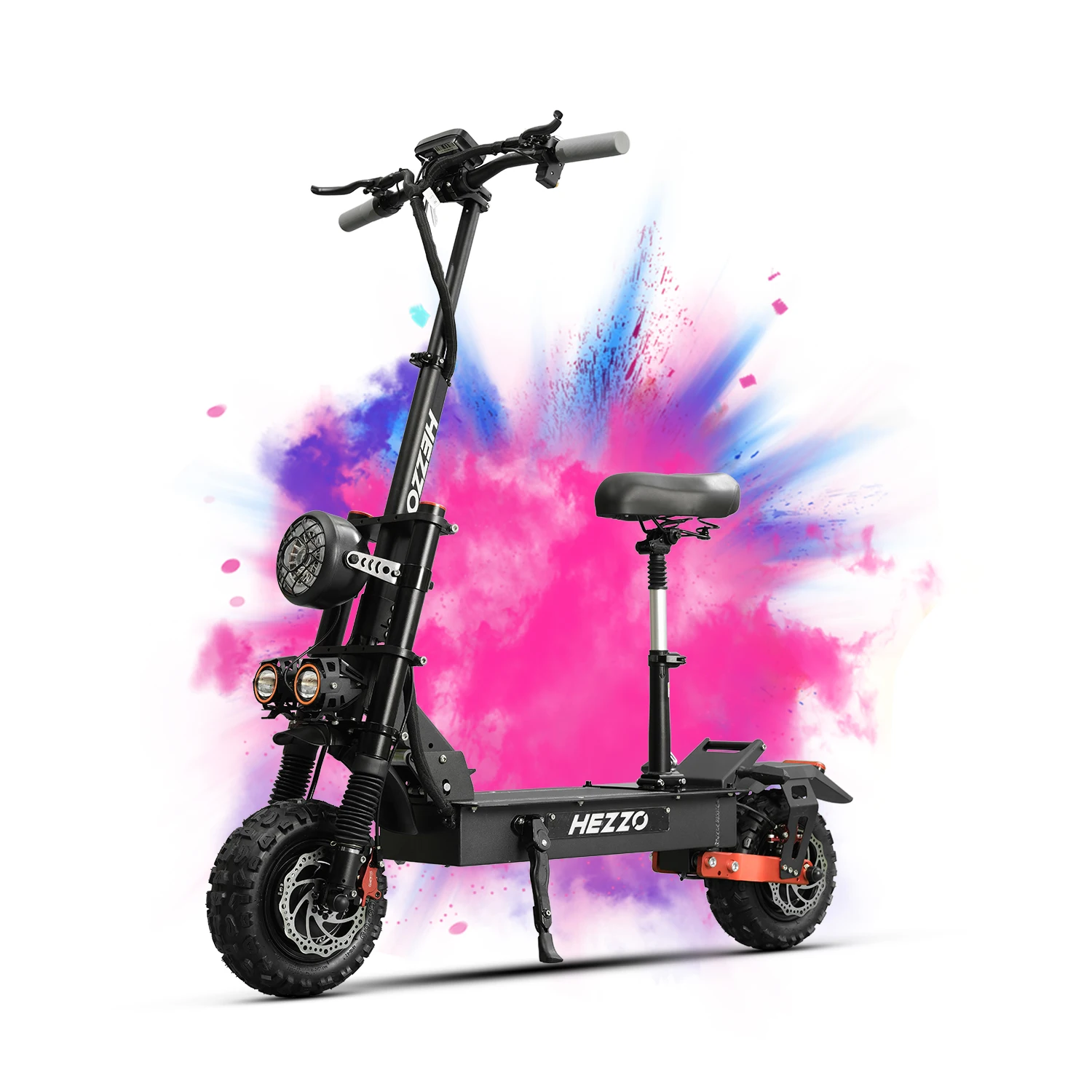 HEZZO-60V-6000W-45Ah-NFC-Electric-Scooter-Dual-Motors-Escooter-Powerful ...