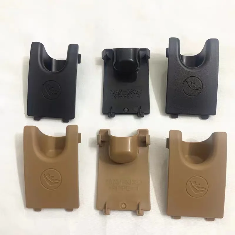 Car Rear Seat Child Restraint Safety Belt Buckle Hook ISOFIX Cover For ...