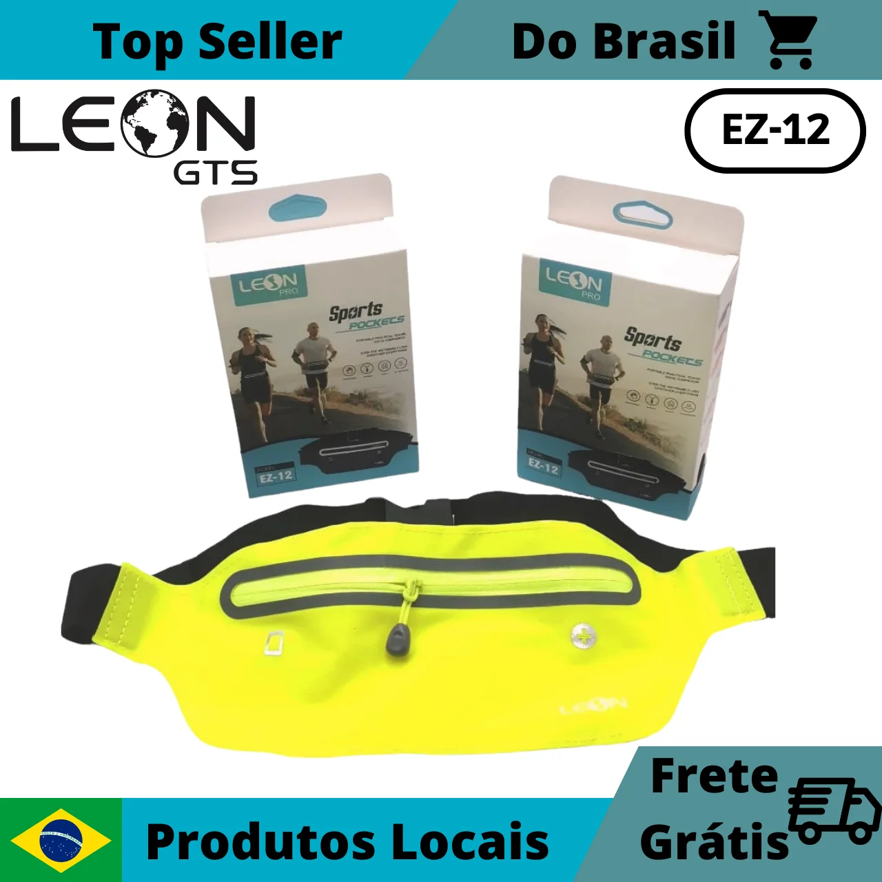 POCHETE EMBORRACHADA LEON GTS IMPERMEAVEL CELULAR CARTEIRA EZ 12 ...