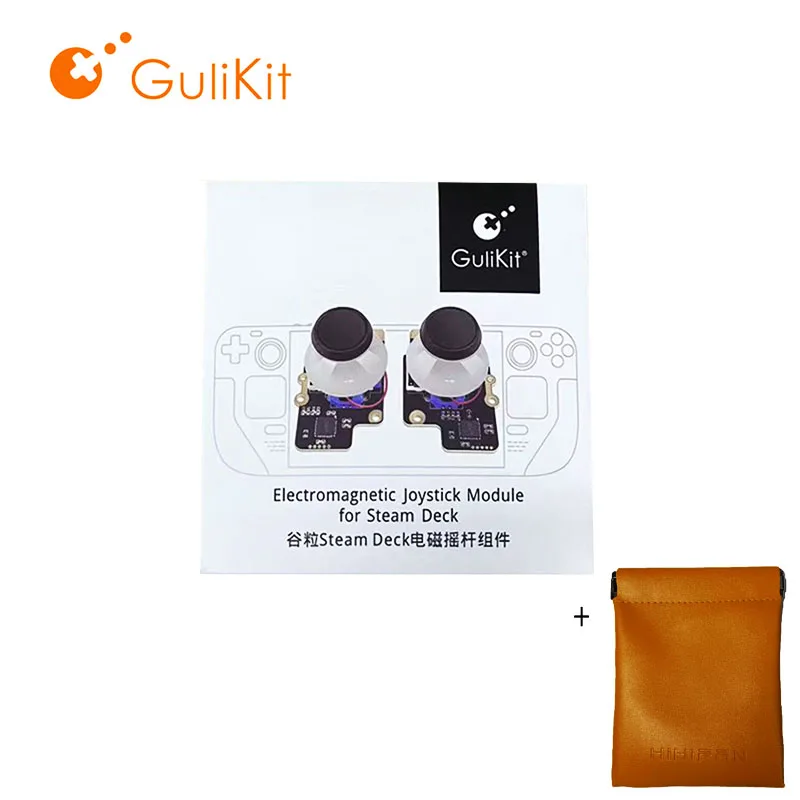 Gulikit Sd02 조이스틱 드리프트 전자기 없음 스팀 데크 조이스틱 교체 수리 홀 효과 센서 아날로그 스틱