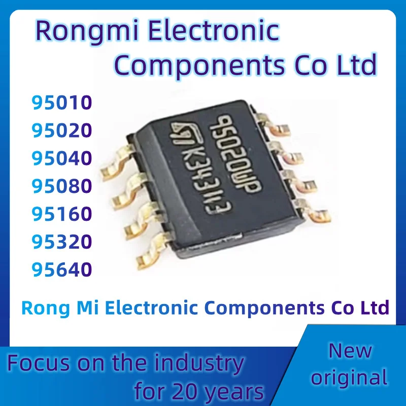 10pcs-lot-2023-SOP8-IC-Chips-95010-95020-95040-95080-95160-95320-95640 ...