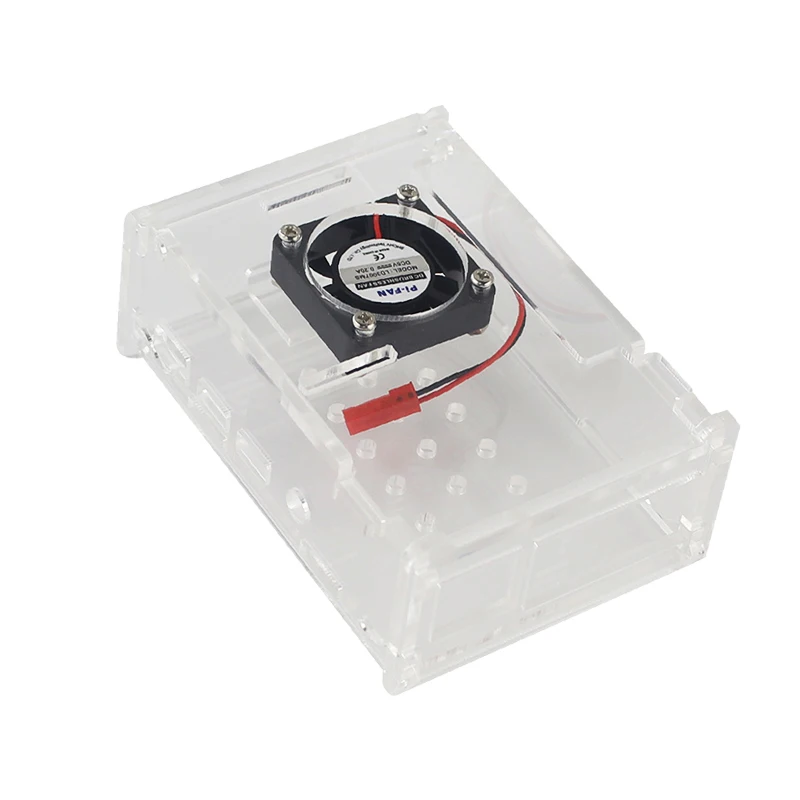 Raspberry-Pi-4-Acrylic-Case-Box-Transparent-Shell-Clear-Enclosure ...