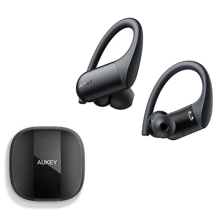 AUKEY EP T32 auriculares carga inalambrica ,bluetooth 5.0, EP T32, impermeables IPX8 , ENVIO DE ...