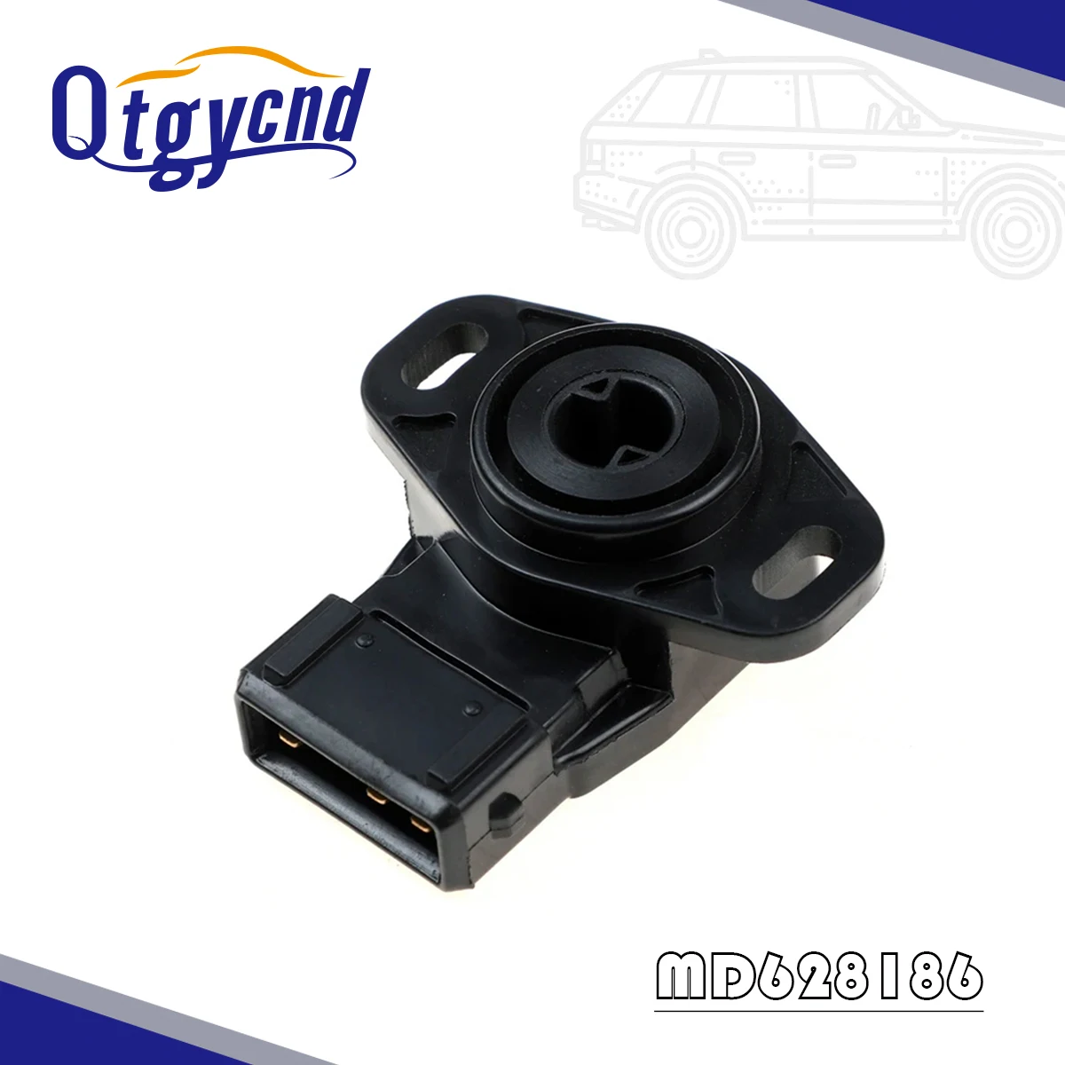 4Pin OEM MD628186 Throttle Position Sensor TPS Sensor For Mitsubishi ...
