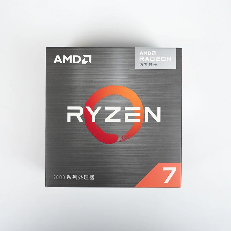 Brand New AMD Ryzen 7 5700G CPU Socket AM4 Original Chinese Box Unboxed ...