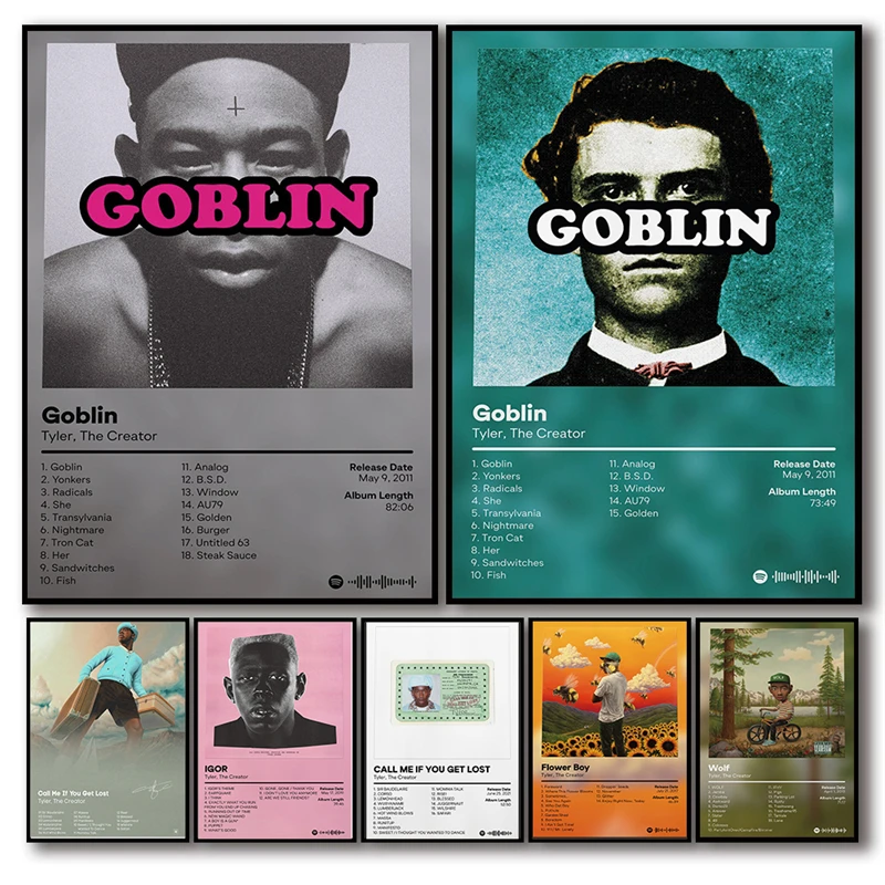 Pop-Singer-Goblin-Rapper-Tyler-Single-Ep-Poster-Aesthetic-Flower-Boy ...