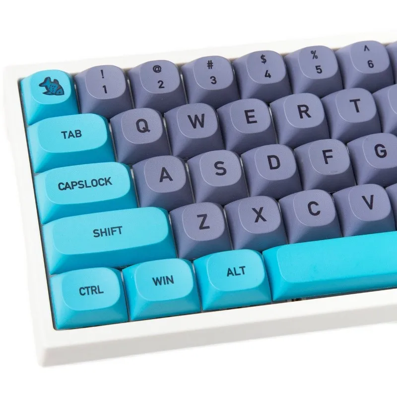 125-chaves-gato-azul-bonito-xda-teclado-keycap-sublima-o-pbt-diy ...