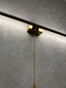 Настенный светильник Trustwin lighting, черный золотой, светодиодный ...