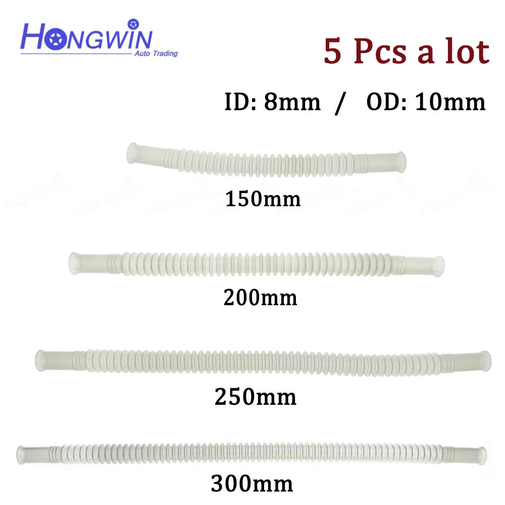 Universal-Fuel-Petrol-Pump-Hose-Plastic-Nylon-tube-Corrugated-Flexible ...
