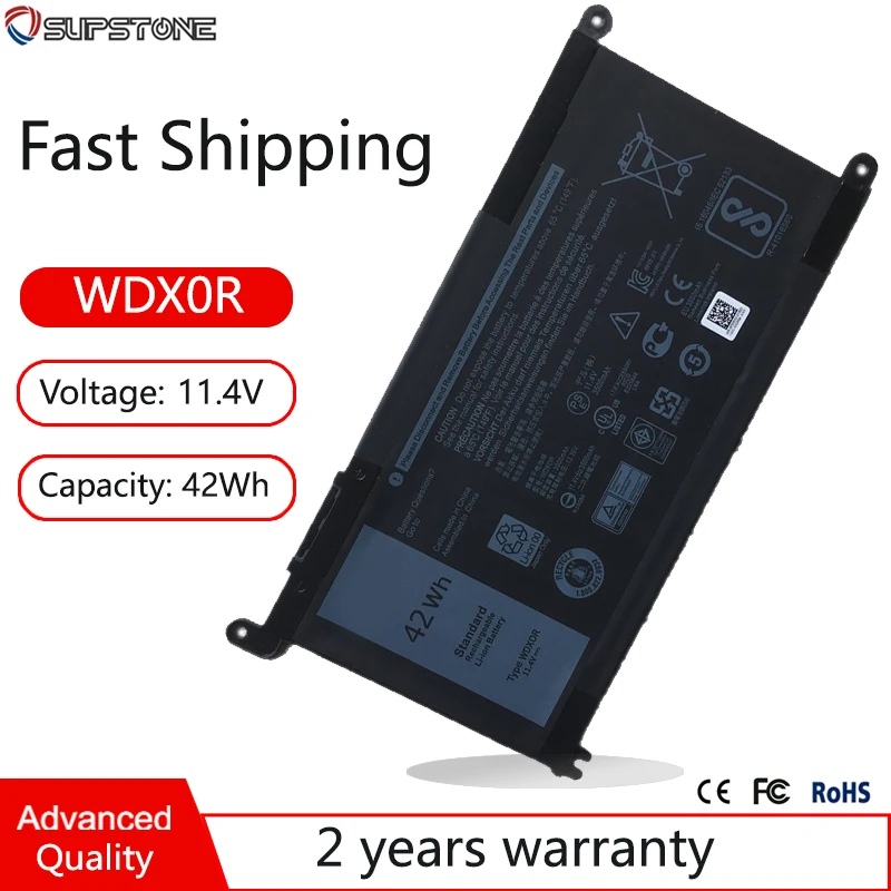 Original-WDX0R-Battery-For-Dell-Inspiron-5378-5368-7460-5568-7572-5570 ...