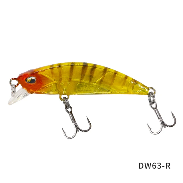 TSURINOYA 50mm 5g Fishing Lure DW63 Sinking Water Mini Minnow Hard Lure Stream Fishing Wobblers ...
