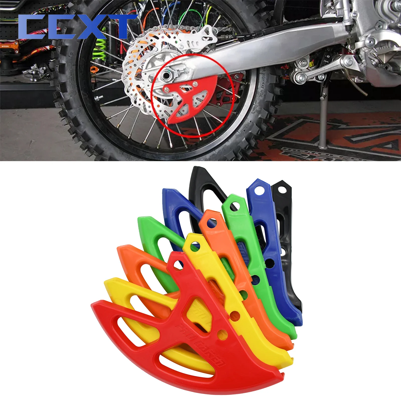 Motorcycle-Rear-Disc-Rotor-Brake-Guard-Cover-Protection-For-HONDA ...