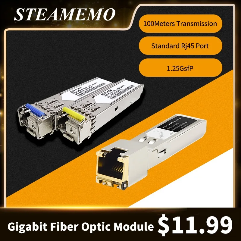 155m Fiber Optical Sfp Module | 1310nm Gigabit Sfp Modules | Lc Sfp ...