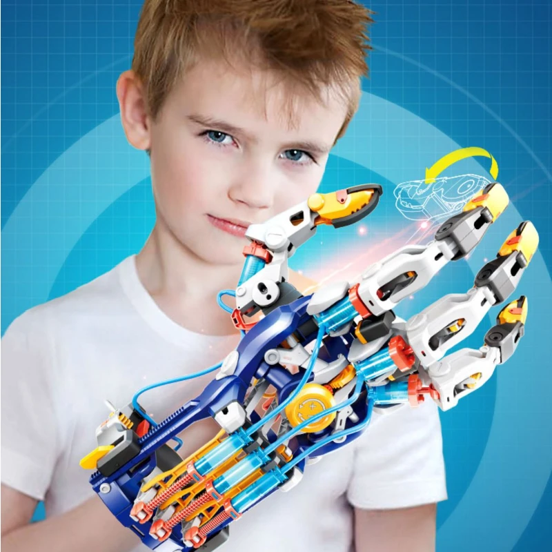 Hydraulic Power Robot Arm Educational Toy Children's Stem Science ...