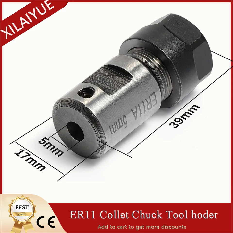 Industrial Milling Chuck Collets ER11 Collet Chuck – Compact Design For ...
