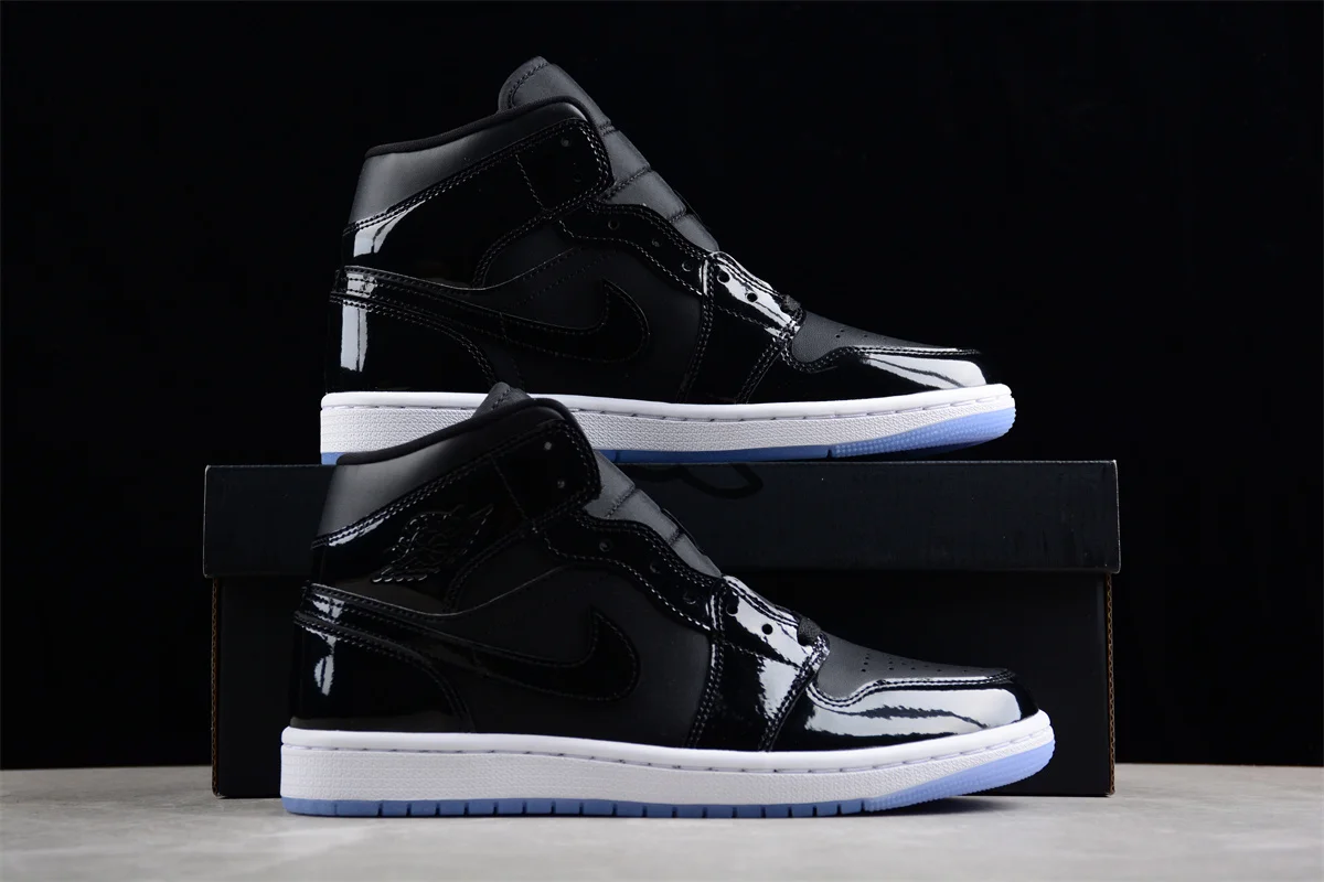 Nike-Air-Jordan-1-Mid-Space-Jam-AJ1-Sports-shoes-for-outdoor-activities ...