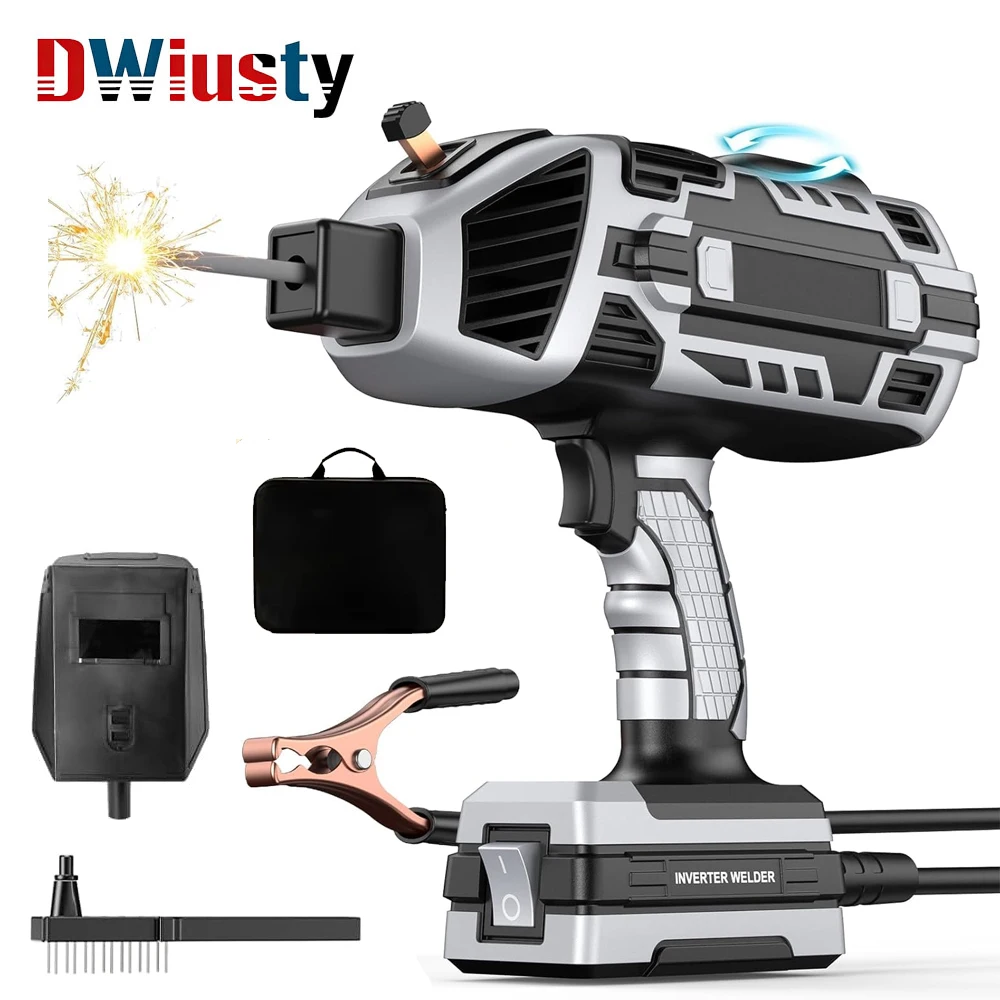 DWiusty 4600W Professional Inverter ARC Welder 220V/110V Dual Voltage ...