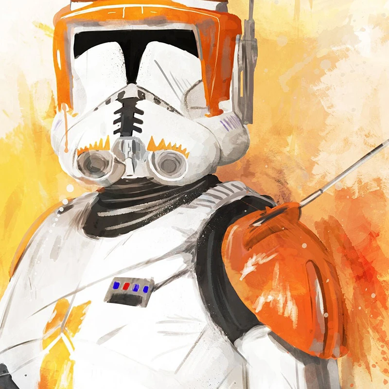 Star Wars Clone Troopers Drawings