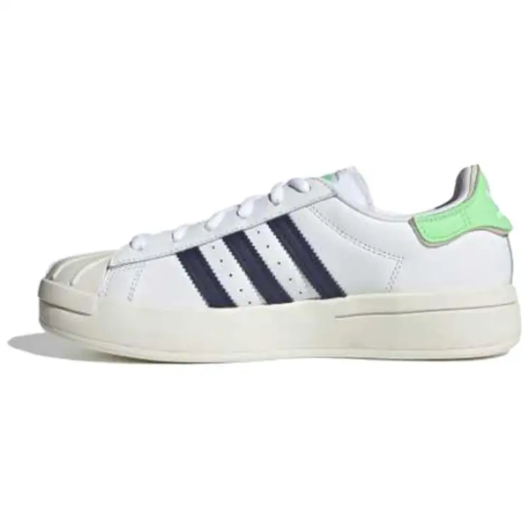 adidas-Superstar-Ayoon-White-Green-Women-Sneakers-Footwear-White-Off ...