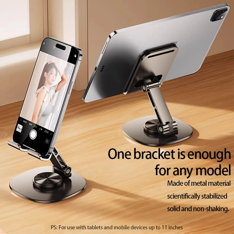 360-Rotating-Cell-Phone-Stand-Fully-Adjustable-Foldable-Desktop-Phone ...