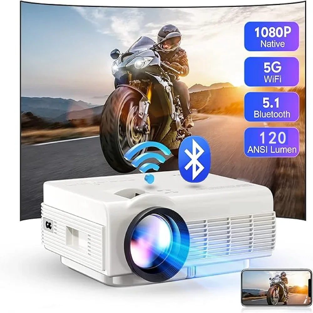 Q5-MINI-Portable-Projector-Home-Entertainment-Theater-WIFI-Sync-HD ...