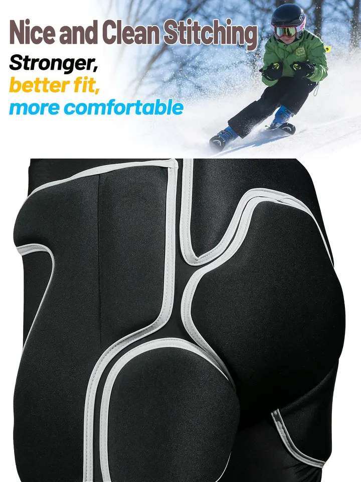 Snowboard Accessories AVIVOR Protective Padded Shorts Full Hip, Butt ...