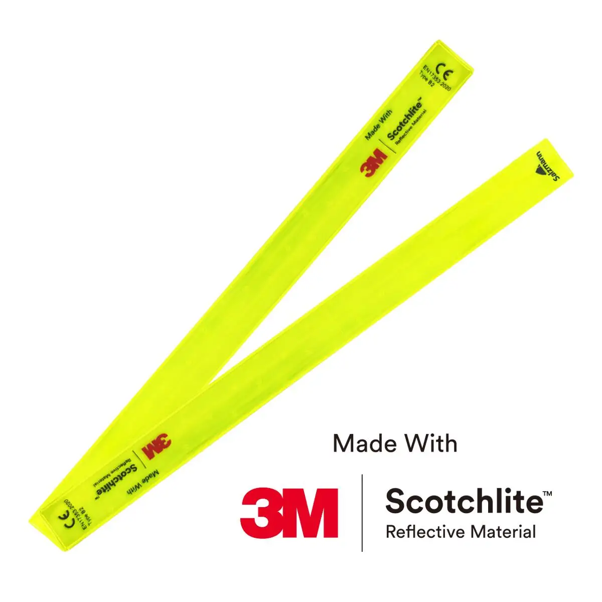 Salzmann High Visibility Reflective Slap Wrap – Safety Armband for ...